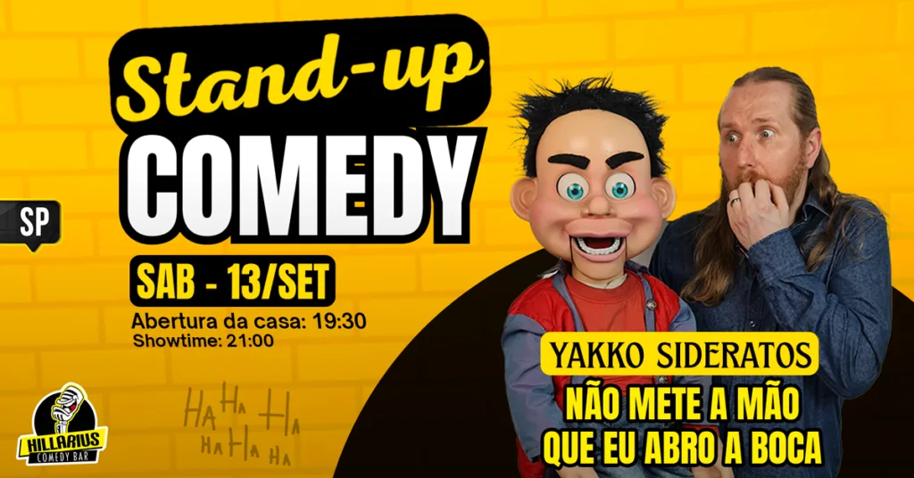 HILLARIUS SP - Os Melhores Shows de Stand up Comedy.